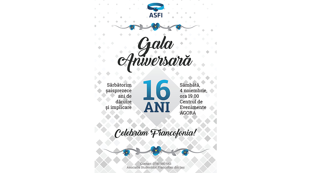 ASFI sărbătoreşte 16 ani de activitate - Cultura in Iasi